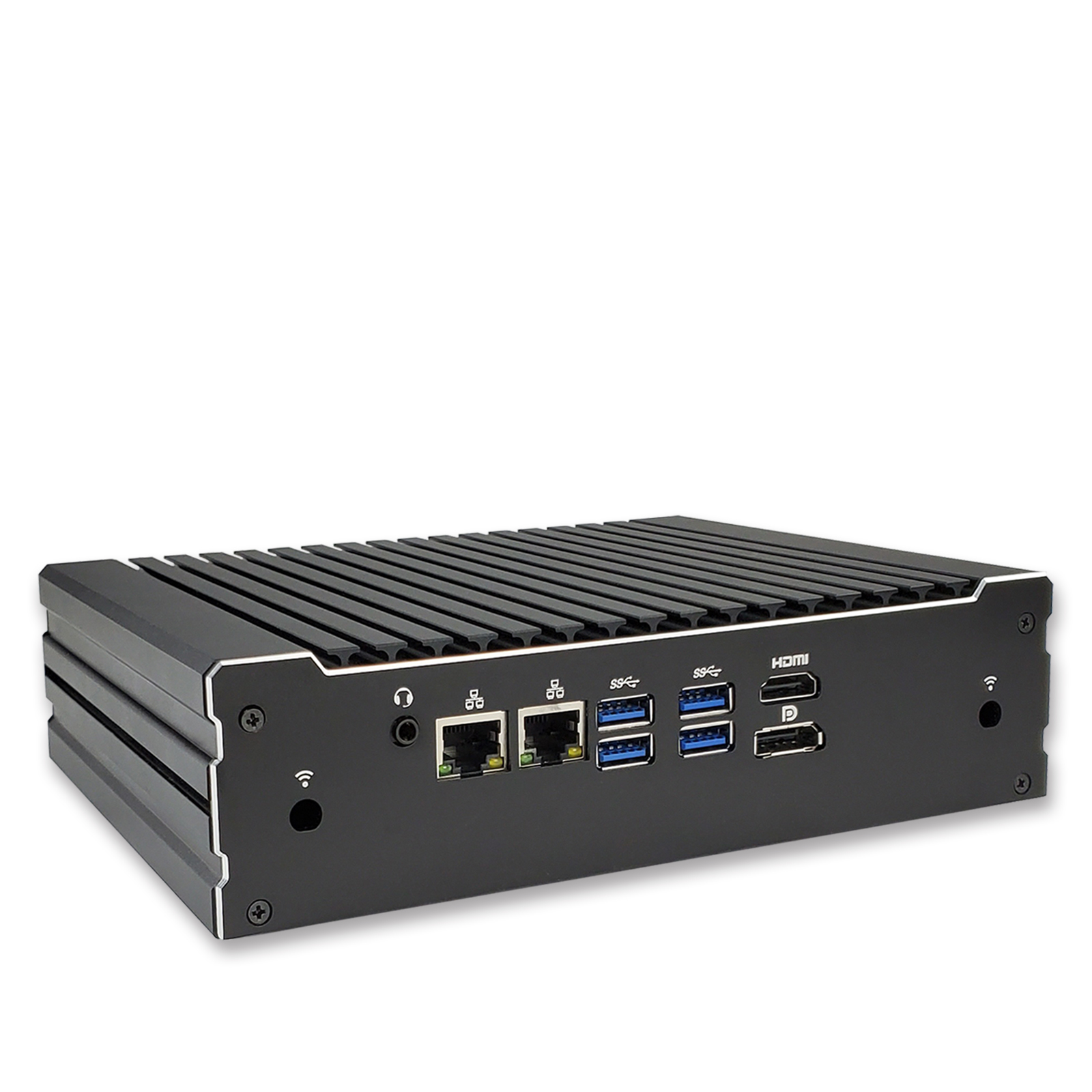 Whiskey Lake/Comet Lake/Alder Lake Industrial Rugged Mini Fanless PC - Nano-U8FL2C6