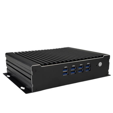Whiskey Lake/Comet Lake/Alder Lake Industrial Rugged Mini Fanless PC ...